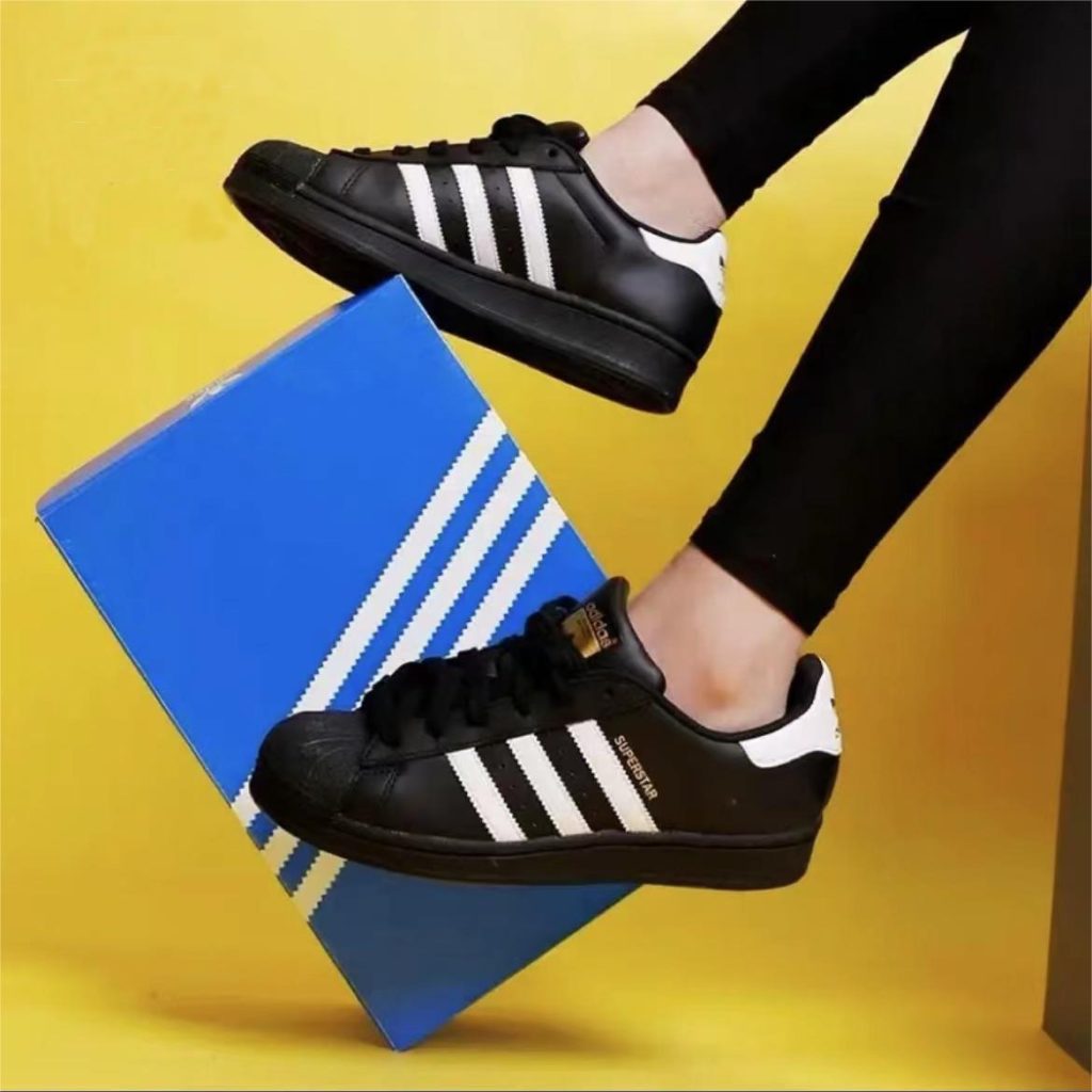 Adidas Black Superstar shoes | First copy shoes