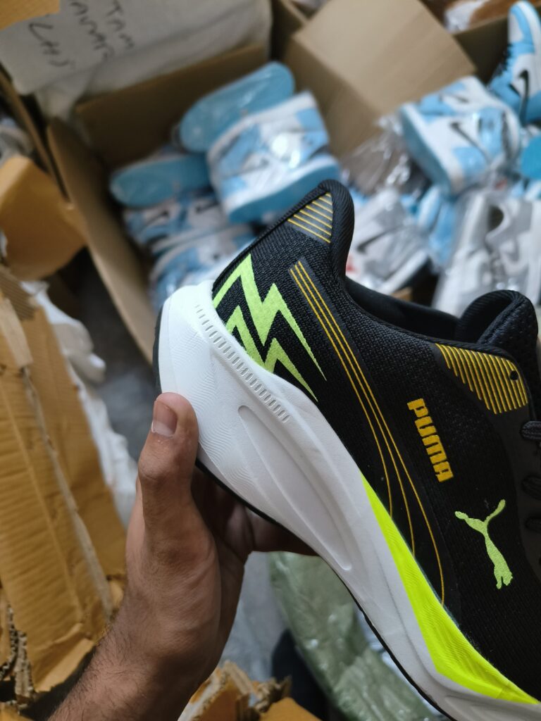 First copy puma sports black shoes